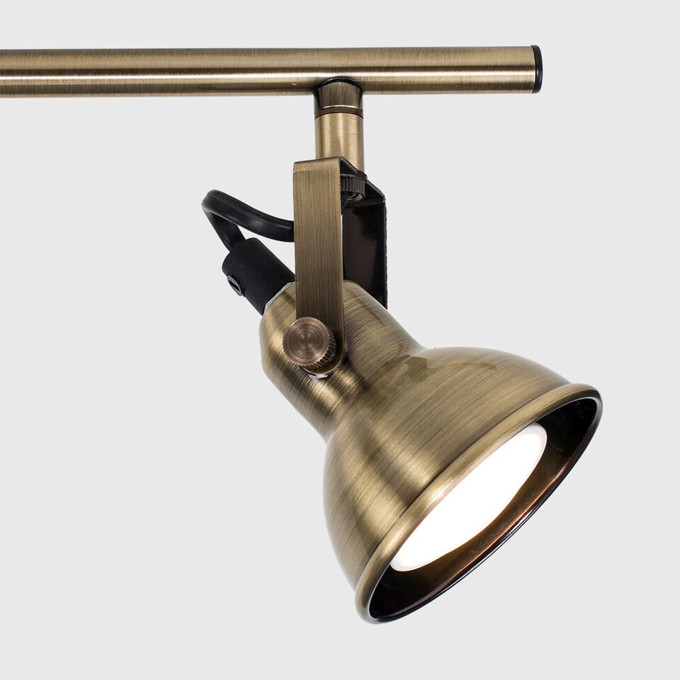 3 Way Ceiling Light Fitting Adjustable Spotlight Bar